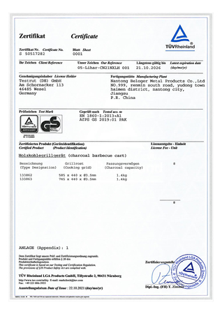 Certifications-Nantong Beloger Metal Products Co.,Ltd - Nantong Beloger ...